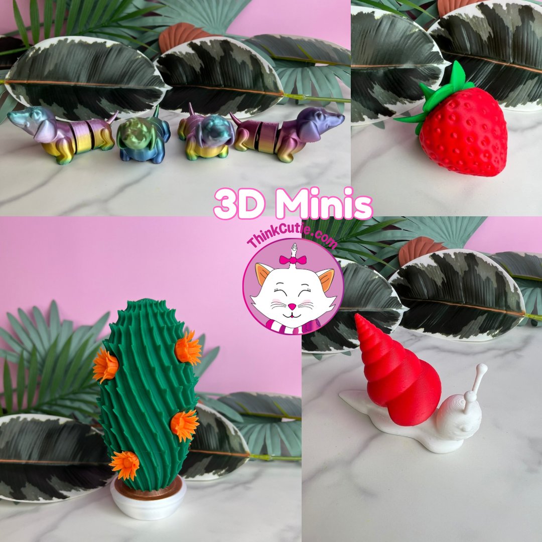 3D Minis – Thinkcutie.com